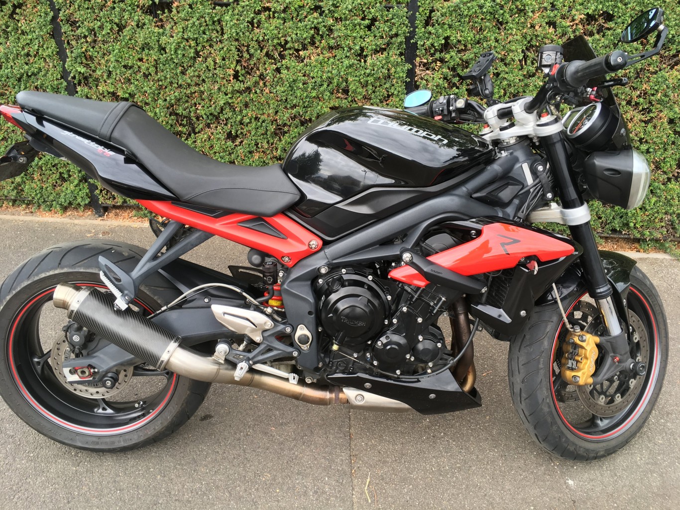 2013 Triumph STREET TRIPLE 675 R ABS, Daytona Cams, DeCat, mapped 112 ...